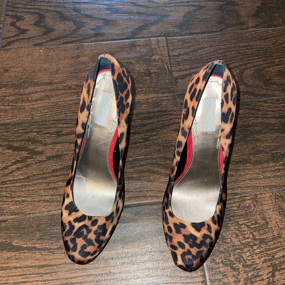 RACHEL Rachel Roy | Shoes | Rachel Roy Red Spiked Kimi Cheetah Print ...
